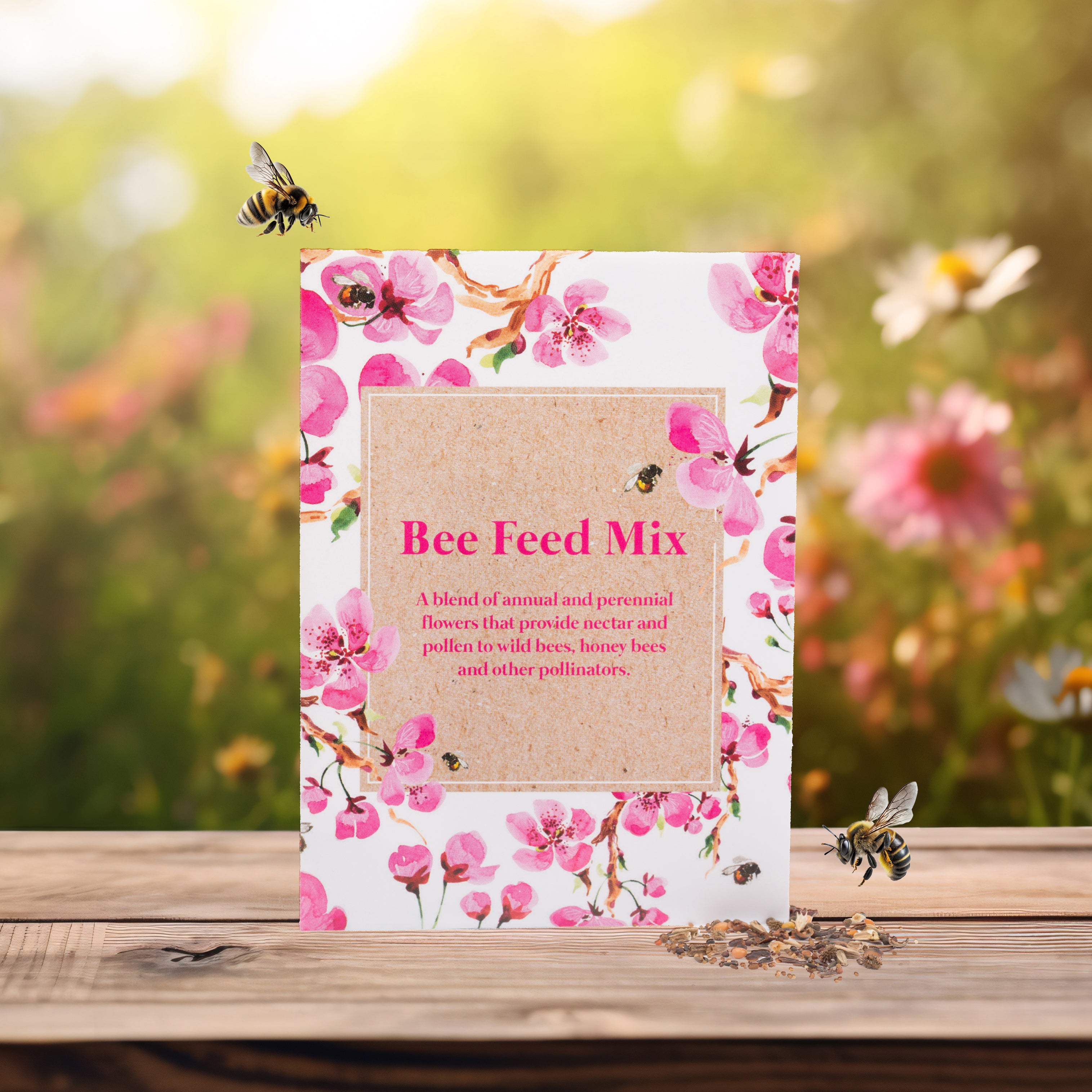 Bee Feed - Wildflower Seed Packets | Bentley Seeds