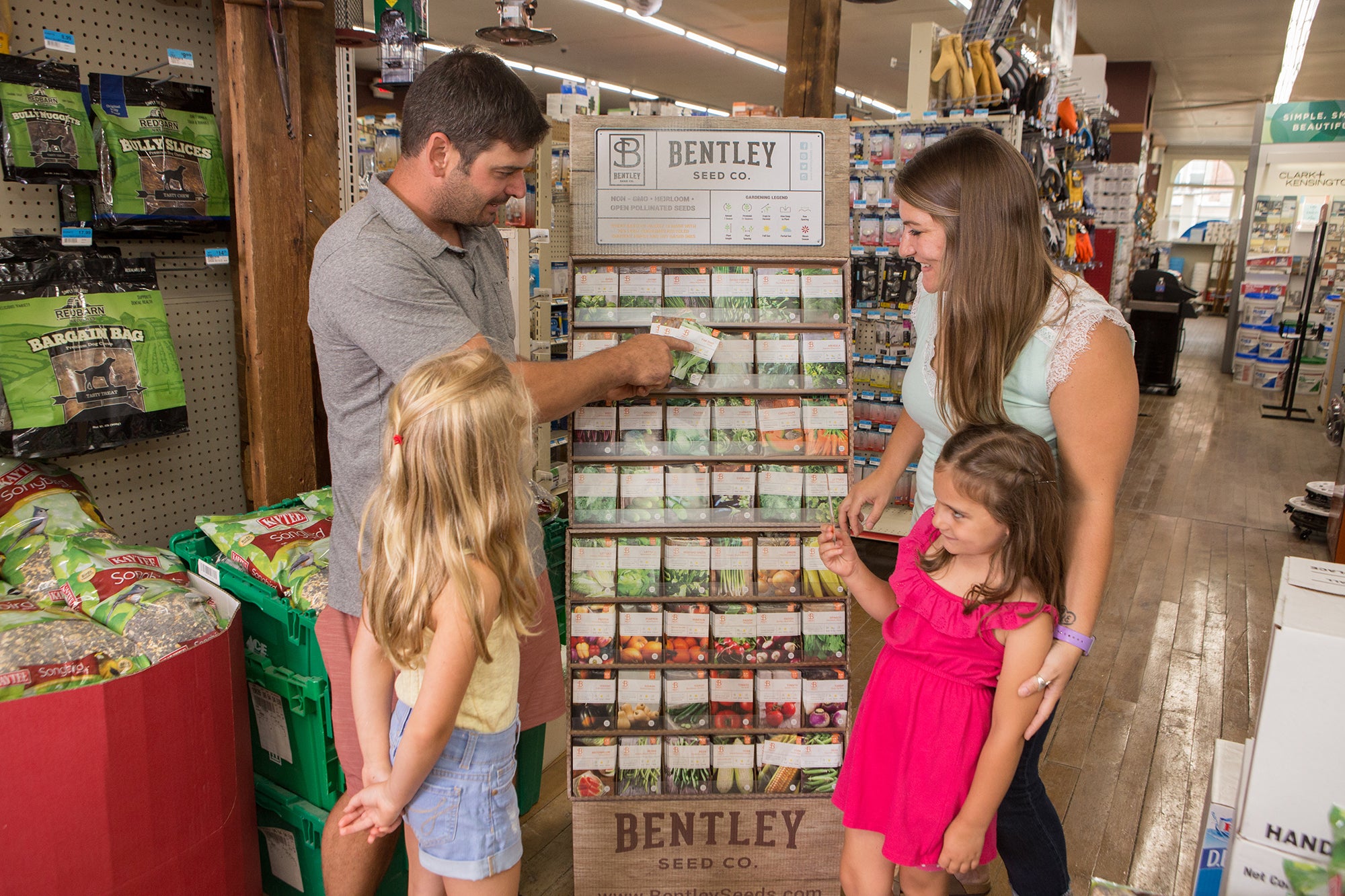 500 Piece Vegetable Seed Packet Retail POS Corrugated Display | Bentley ...