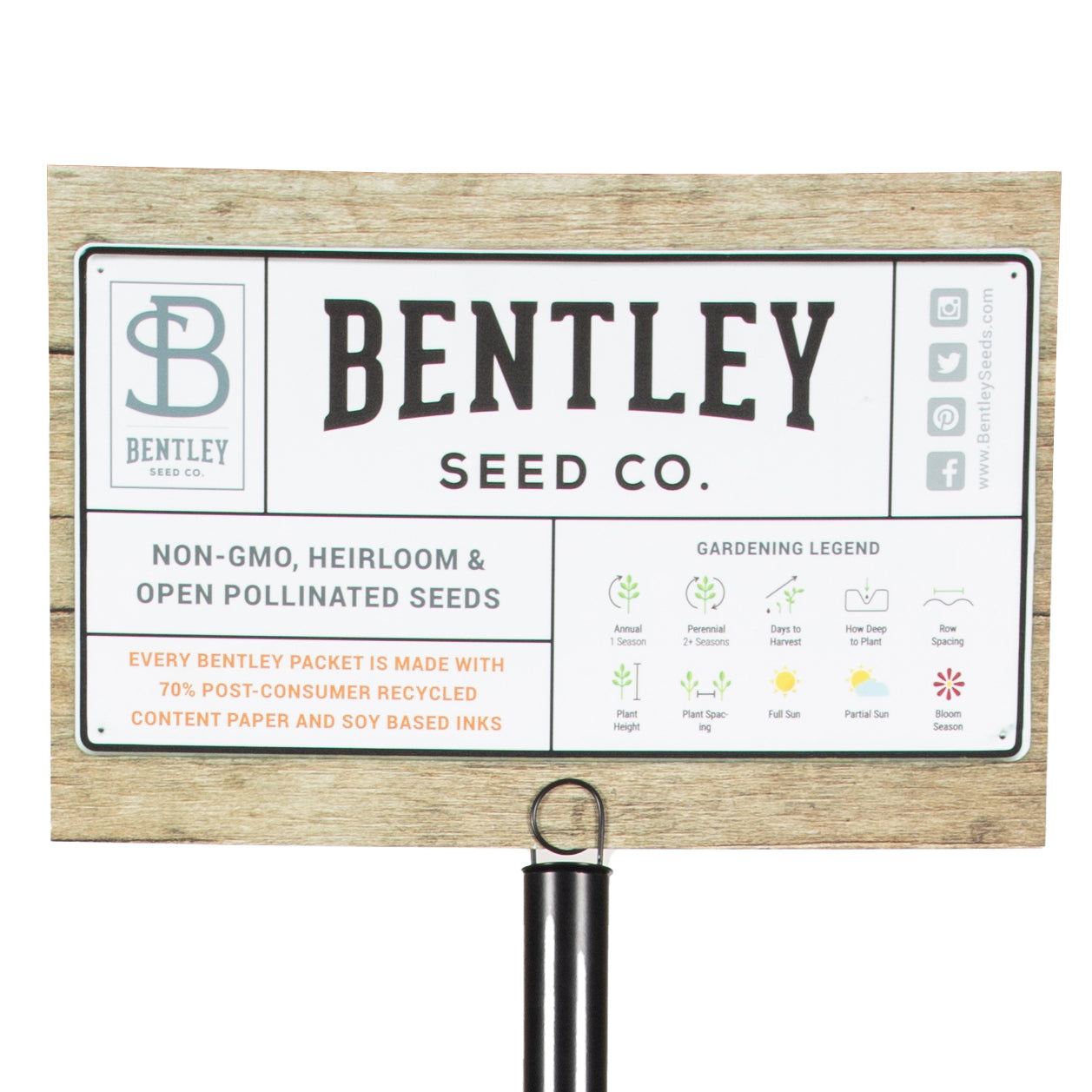 Retail Seed Display Rack with 2,000 Seed Packets | Bentley Seeds