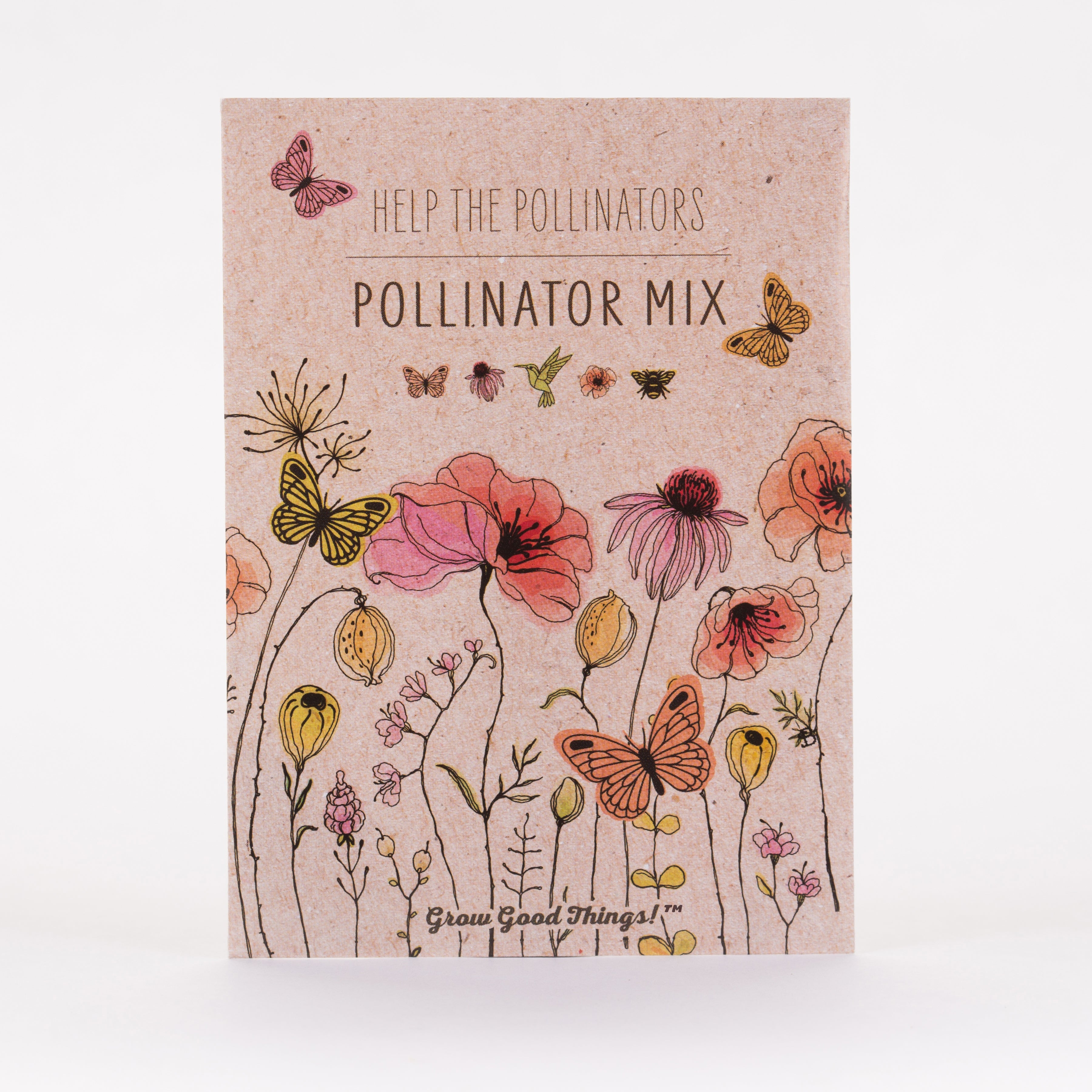 Pollinator Butterfly - Wildflower Mix Seed Packets | Bentley Seeds