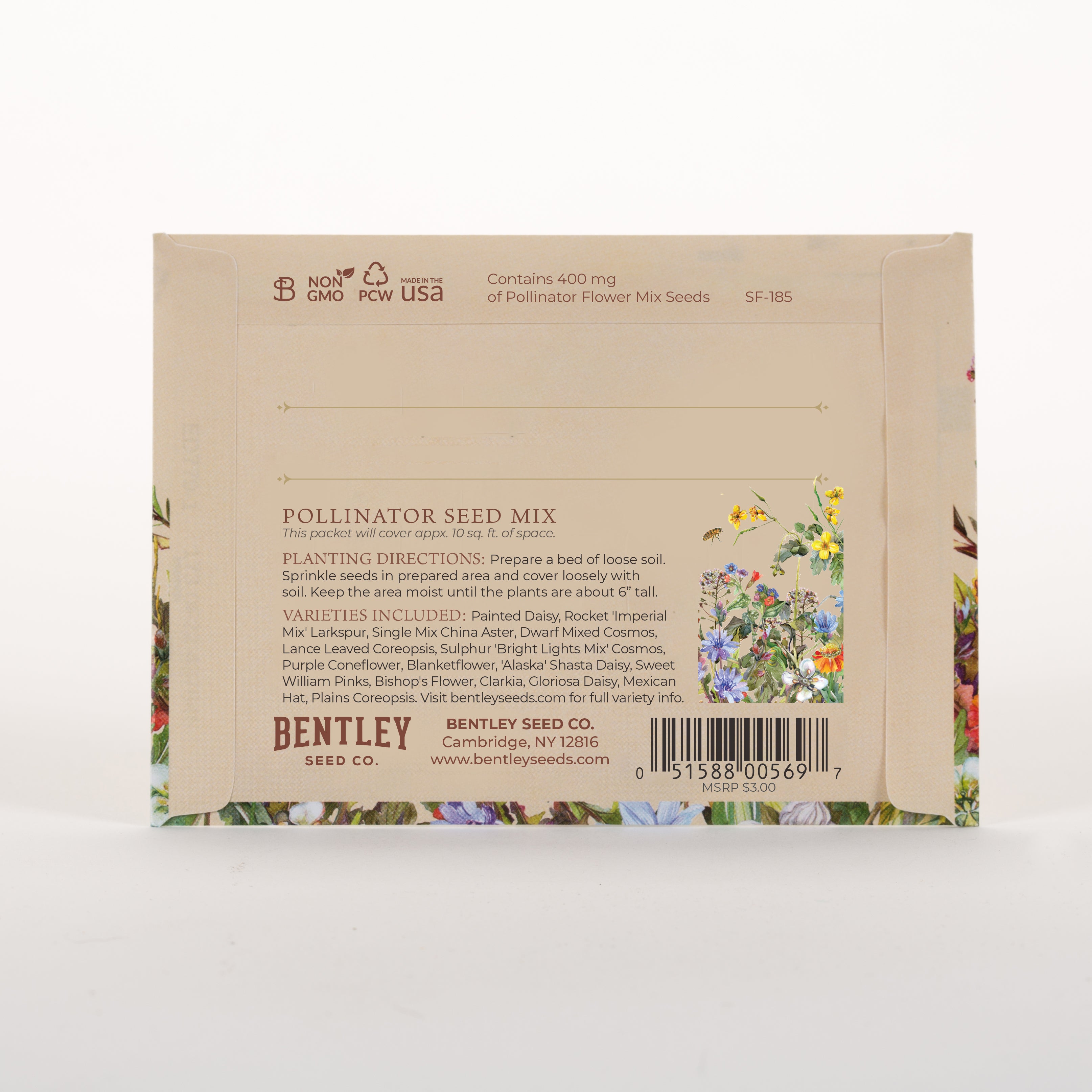 Pollination Celebration - Pollinator Wildflower Mix Seed Packets ...