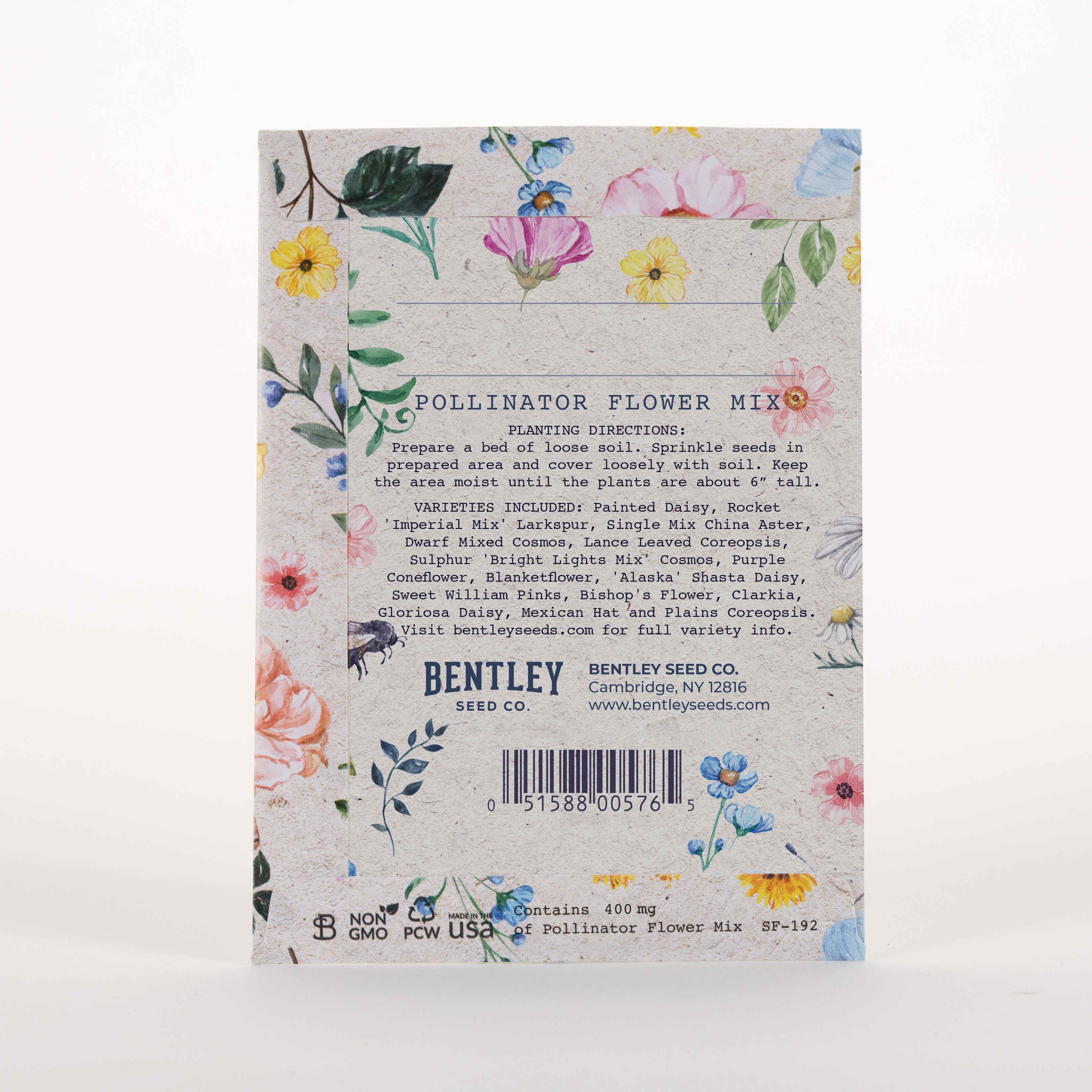 Pollinator Seed Mix Packets - Flower Seed Packets – Bentley Seeds