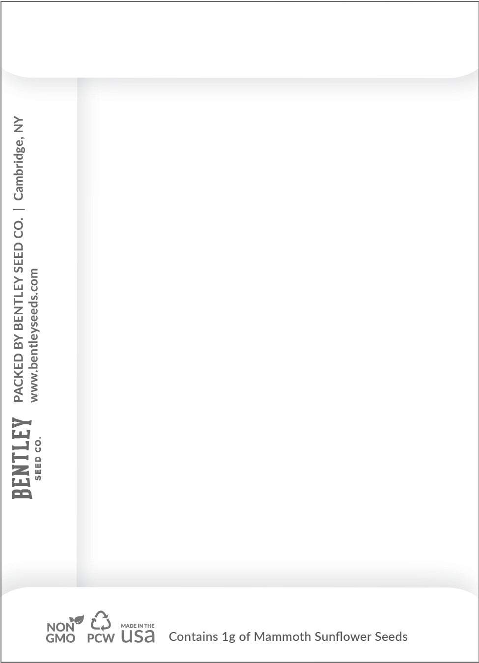 Full Custom Packet - Mammoth Sunflower | Bentley Seeds