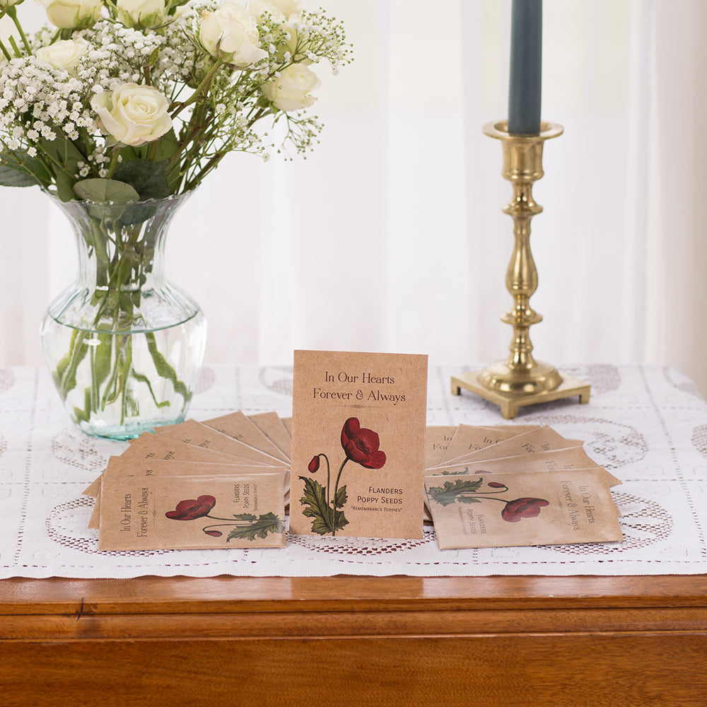 Memorial Seed Packets - Funeral Seed Packets - Bentley Seed Company ...
