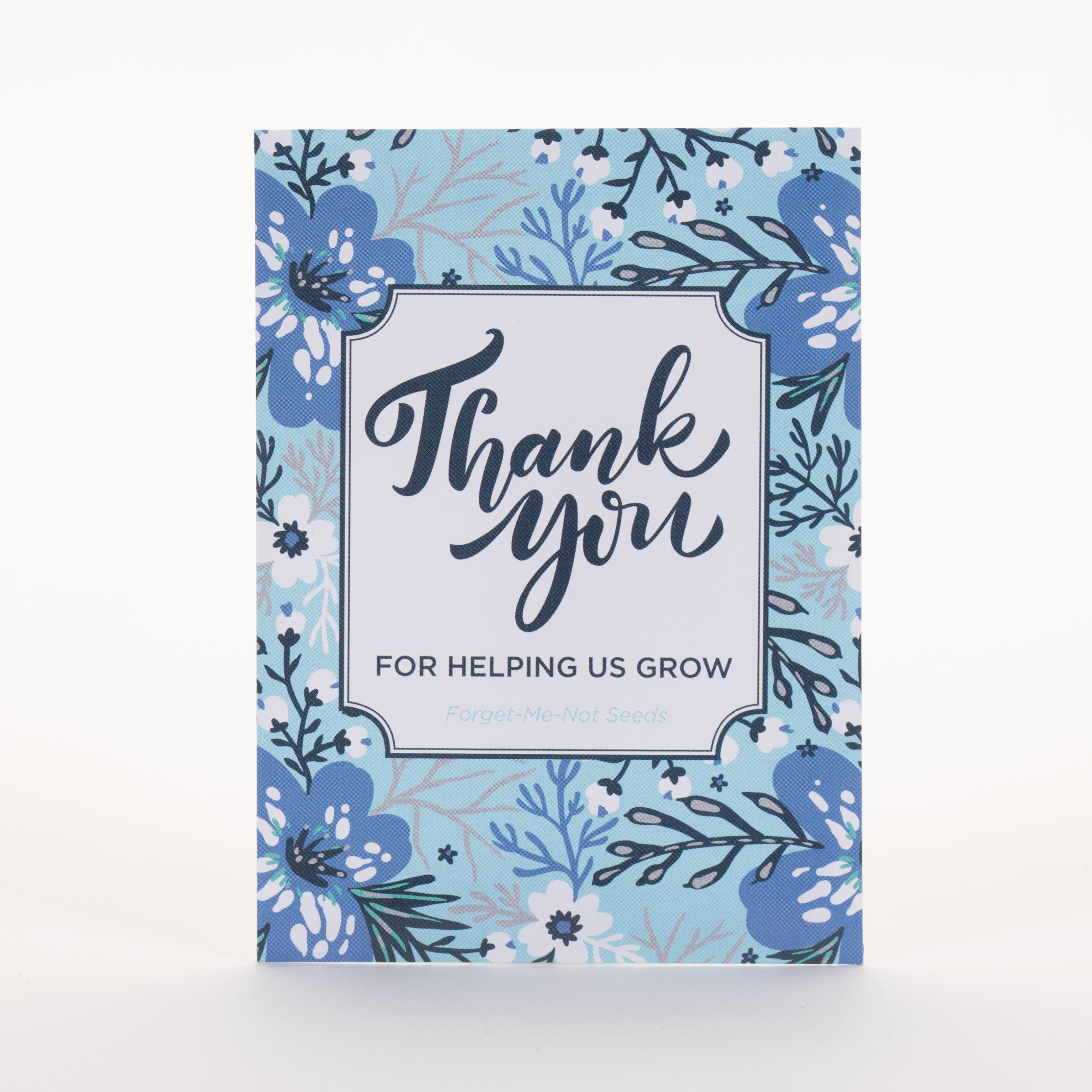 Help Us Grow Forget Me Not - Forget Me Not Seed Packets | Bentley Seeds