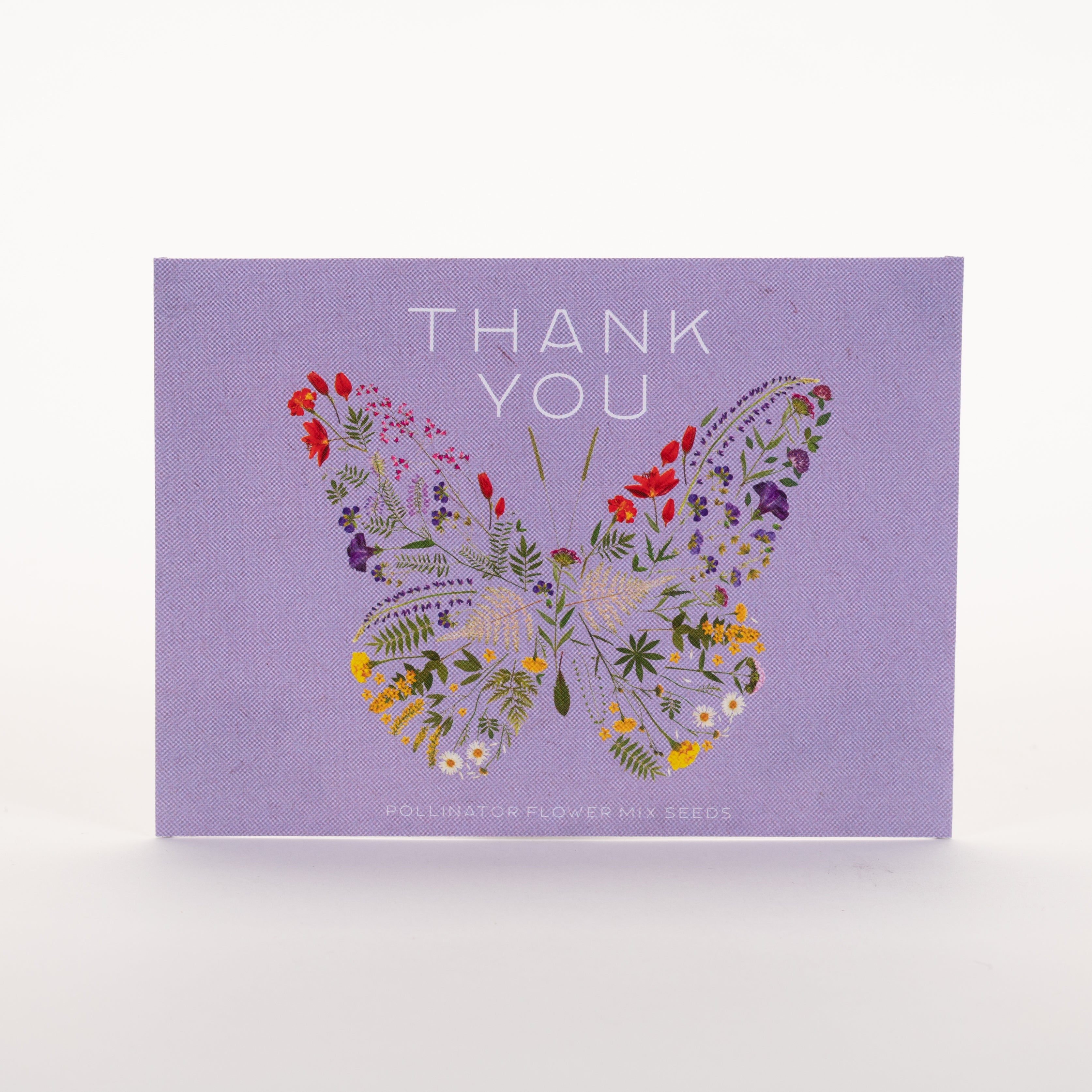 Thank You Butterfly Pollinator - Pollinator Flower Mix Seed Packets ...