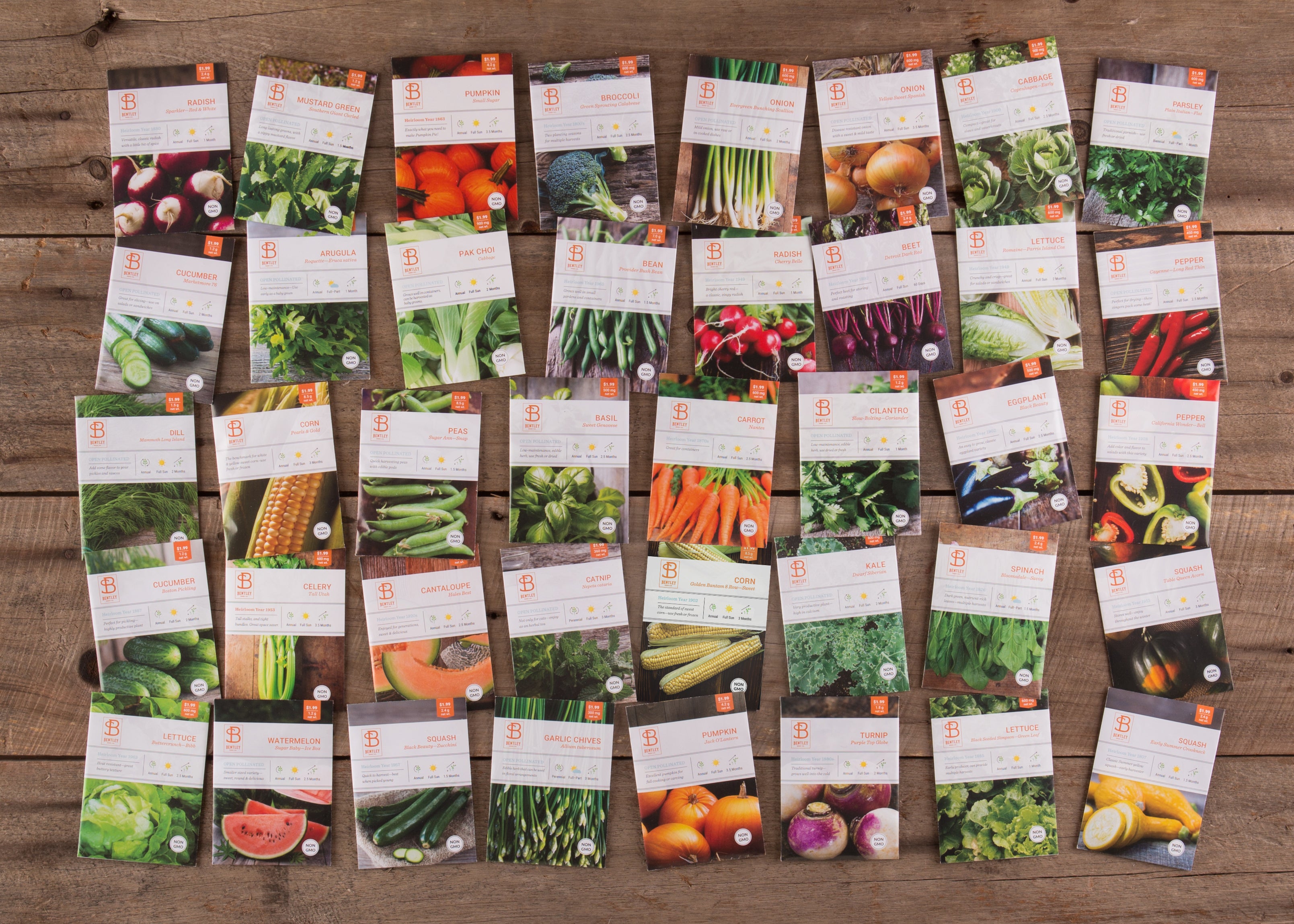 Seed Packet Sets & Gifts | Easy Gardening for Everyone – Bentley Seeds