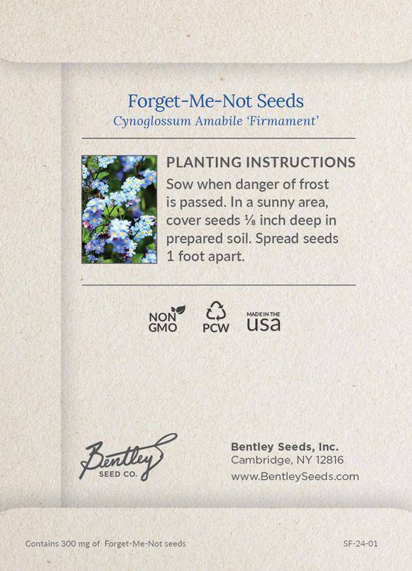 Memorial Seed Packets - Funeral Seed Packets - Bentley Seed Company ...